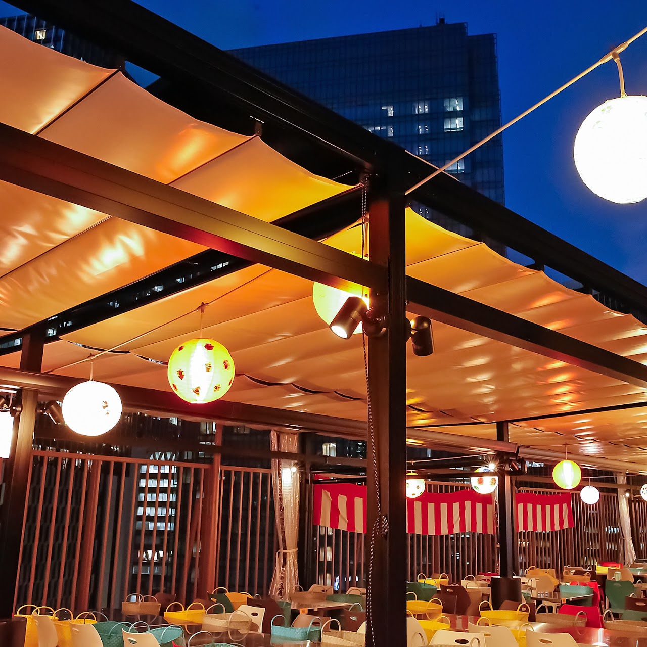 Osaka Umeda Sky Building Beer Garden — Beer Beer Garden in Osaka ...